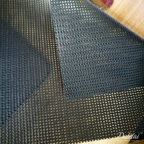 PVC coating 100% polyester knitted color mesh fabric 500D 1000D 1500D