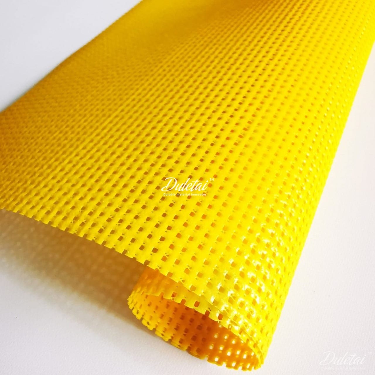 PVC coating 100% polyester knitted color mesh fabric 500D 1000D 1500D