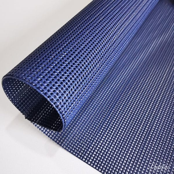 PVC coating 100% polyester knitted color mesh fabric 500D 1000D 1500D