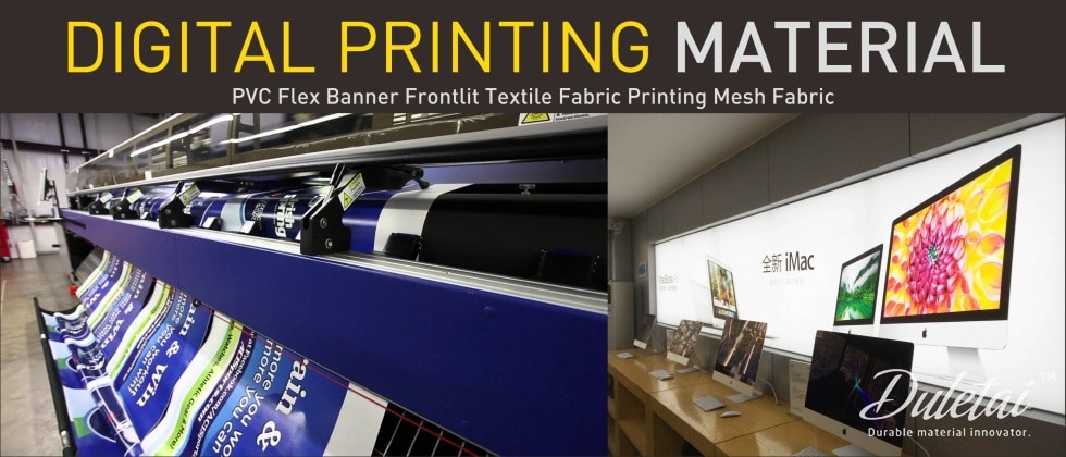 Digital Printing Material Flex Banner SAV Printing Mesh Fabrics