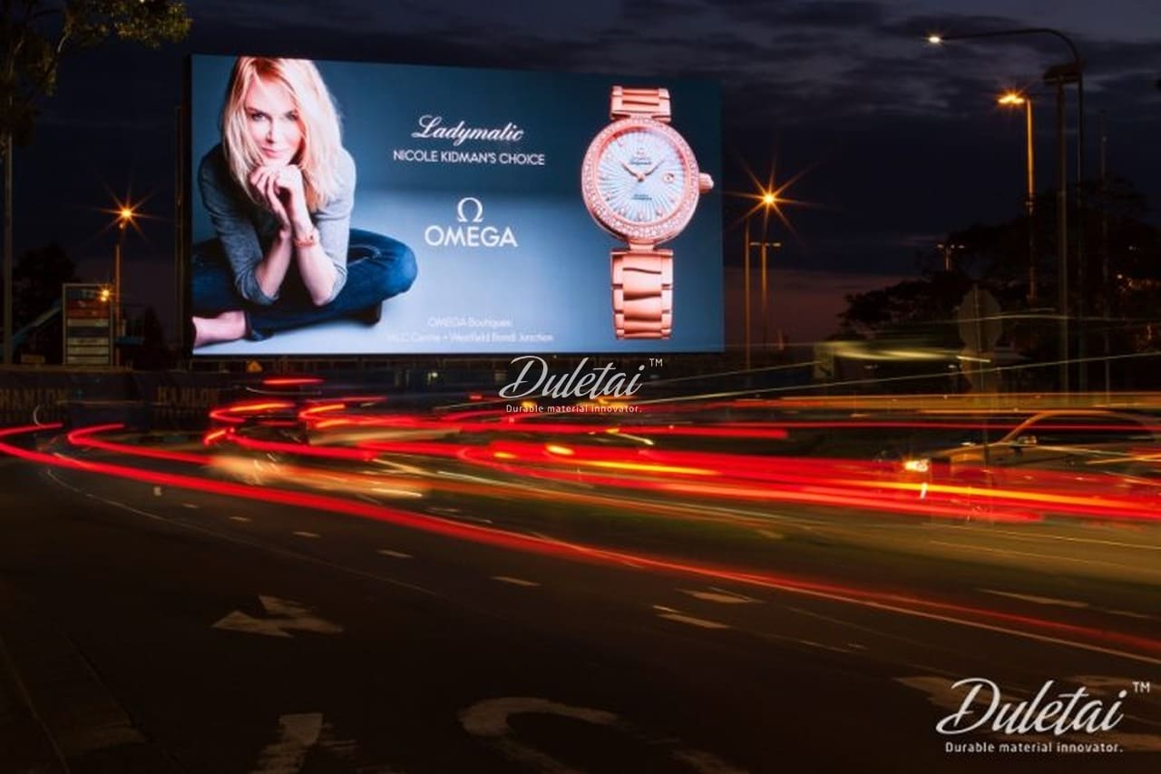 Backlit flex banner coated pvc matreial backlit Flex Weather Resistant