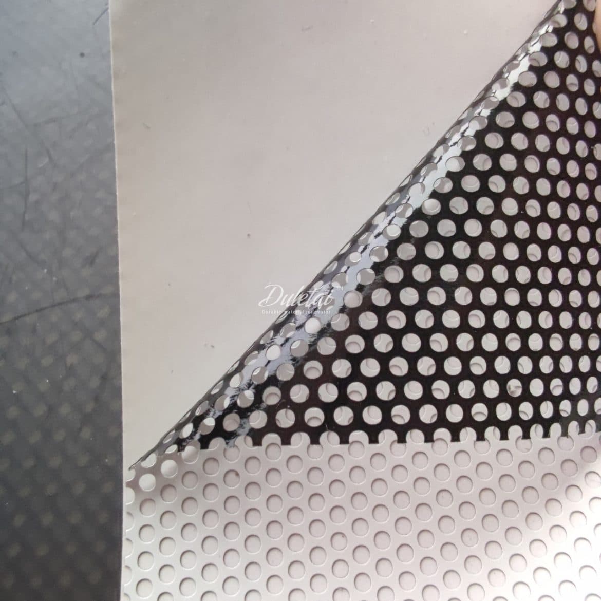 Perforated Mesh Film Printable White One Way Vision Vinyl Film One Way ...