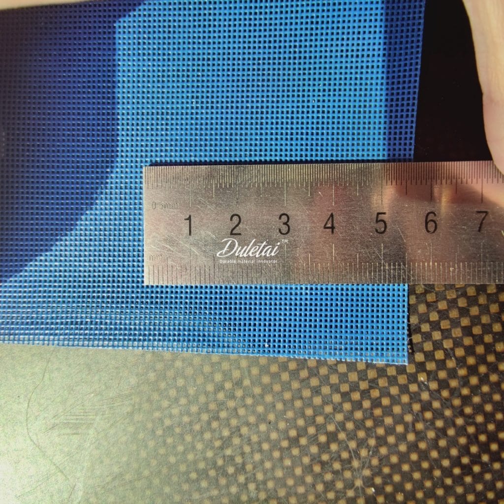 PVC coated polyester mesh fabric, pet screen, fence screen material