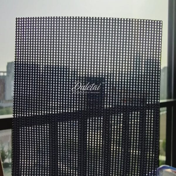 PVC coated polyester mesh fabric, pet screen, fence screen material