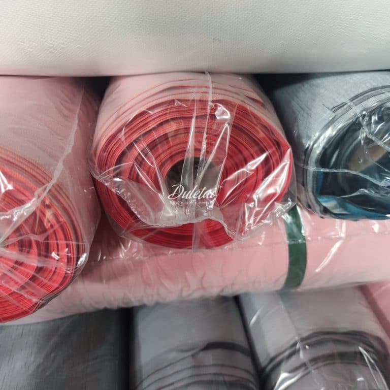 PVC leather stocklot is polyester based fabric laminated with pvc film