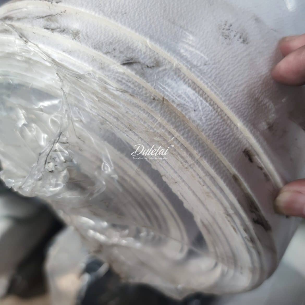 PVC leather stocklot is polyester based fabric laminated with pvc film