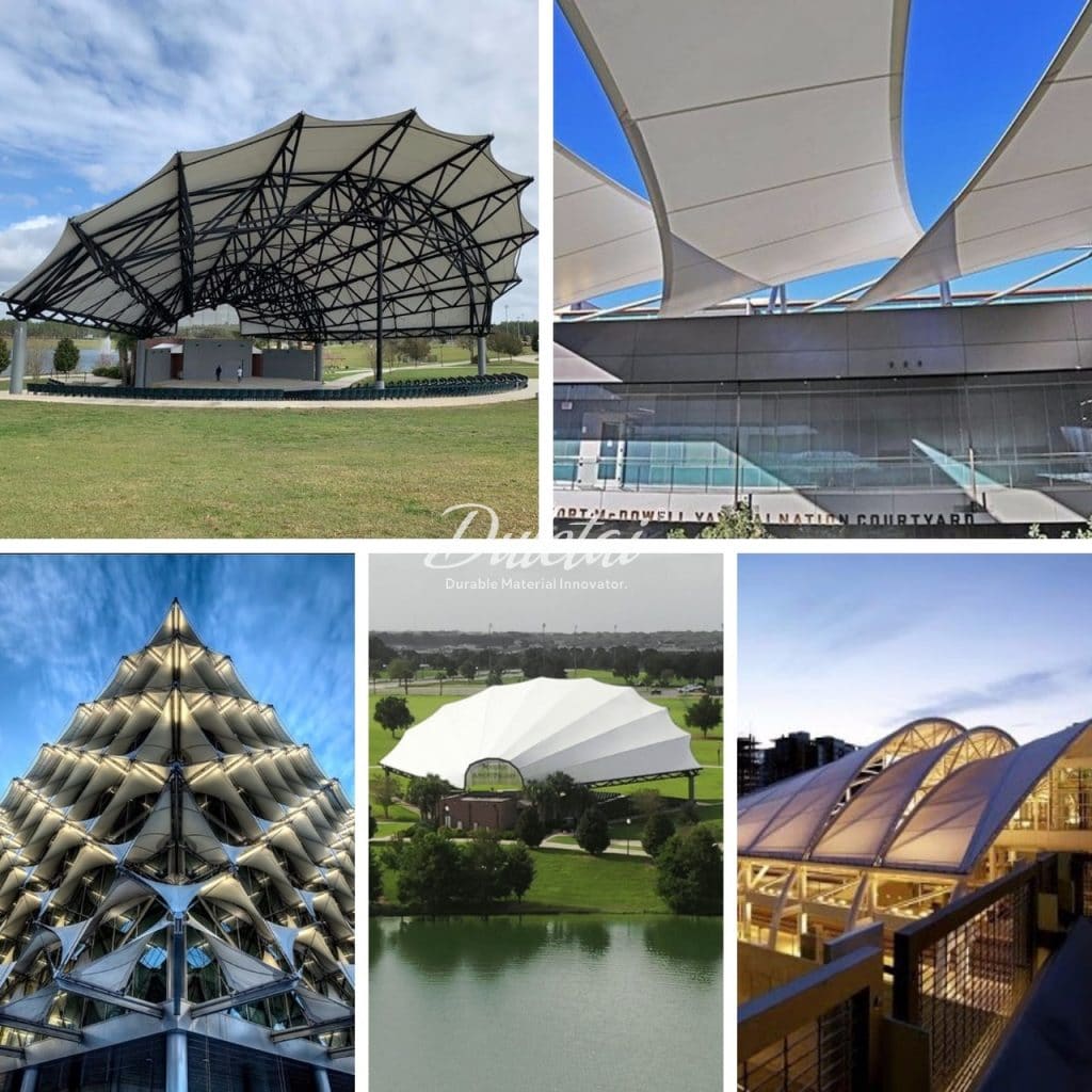 PTFE fiberglass membrane structure is a revolutionary step