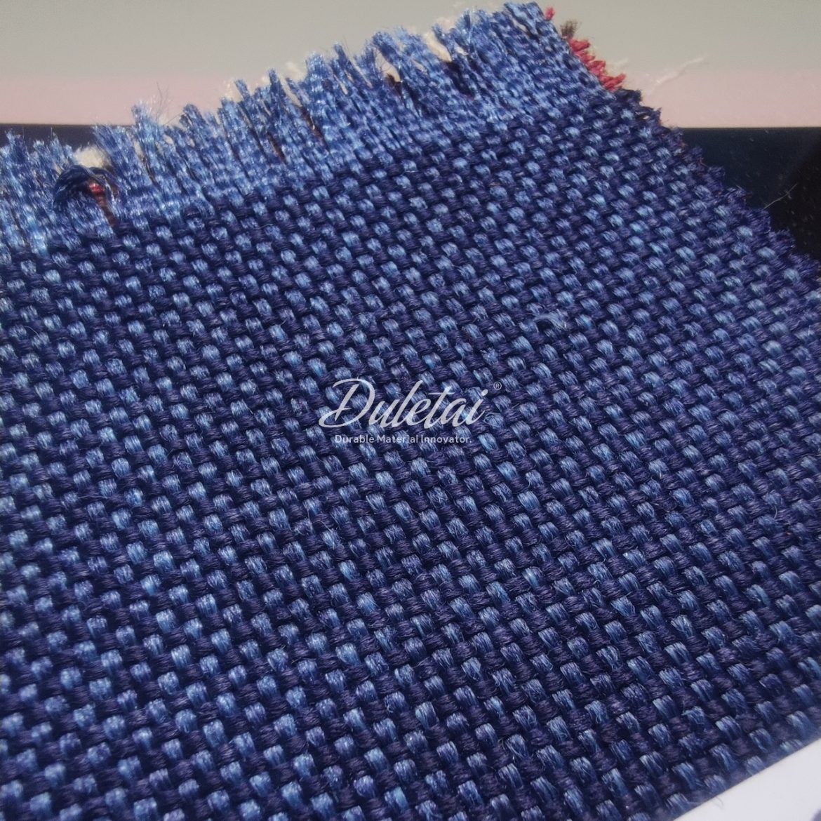 Olefin outdoor fabric is a soft, lightweight woven fabric