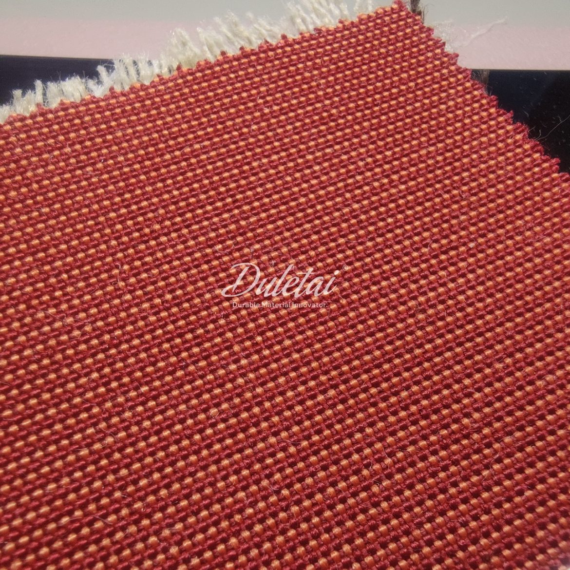 Olefin outdoor fabric is a soft, lightweight woven fabric