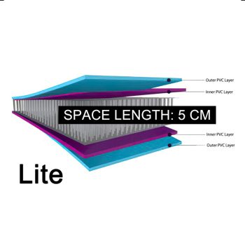 Drop stitch fabric in diferent thickness for inflatable products
