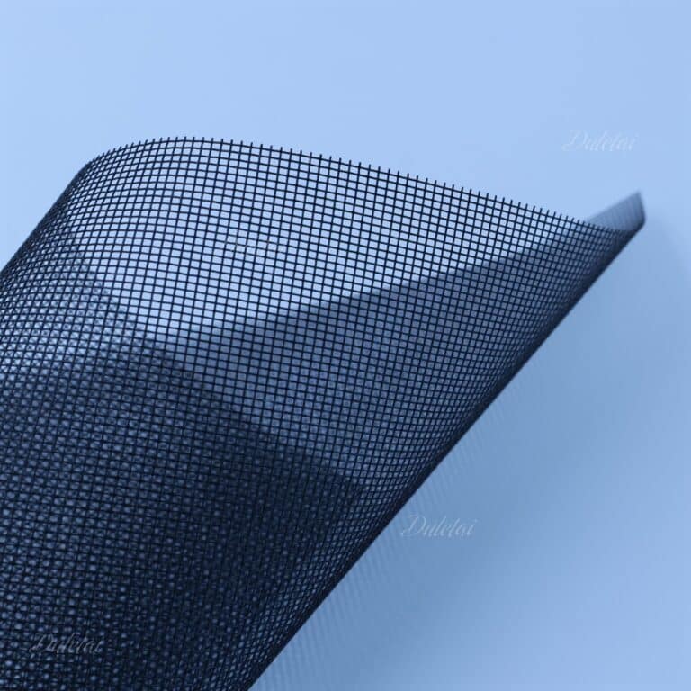 PVC coated fiberglass window screen mesh